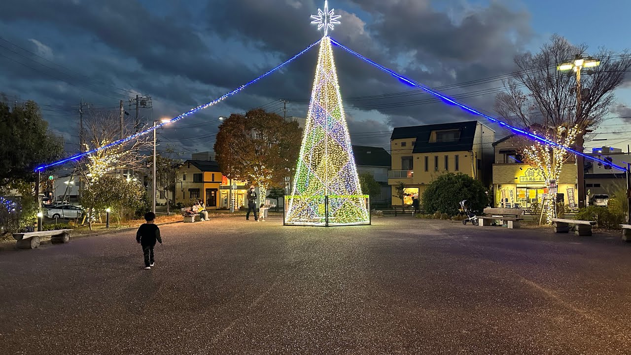 Walking Around Tahara City || Simpleng Christmas Tree para maramdaman ...