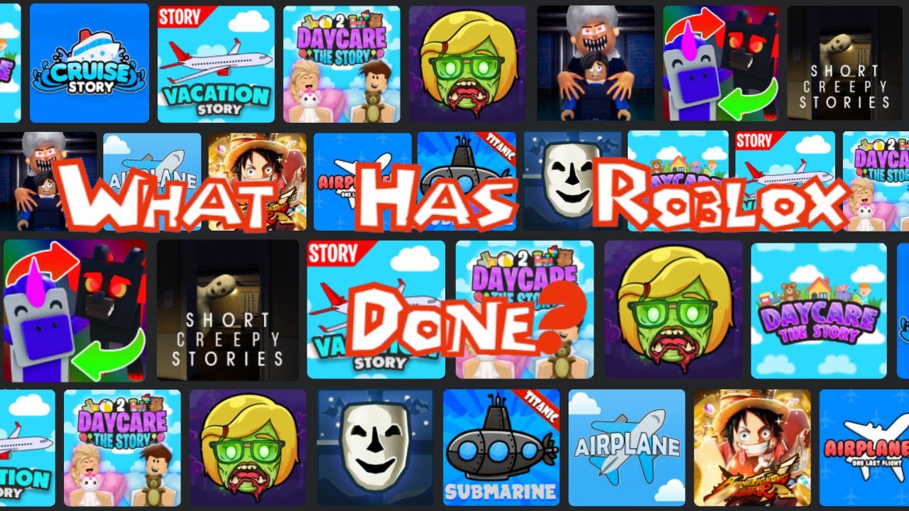 What Has Roblox Done? Stories - YouTube
