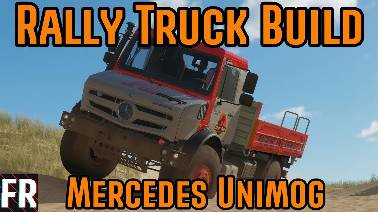 Forza Horizon 4 - Rally Car Build - Mercedes Unimog - YouTube