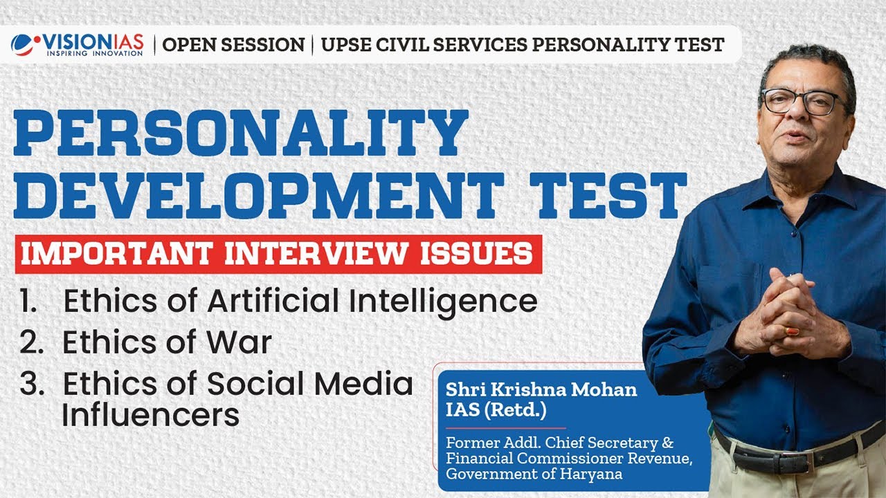 UPSC CSE Personality Development Test | Important Interview Issues on ...