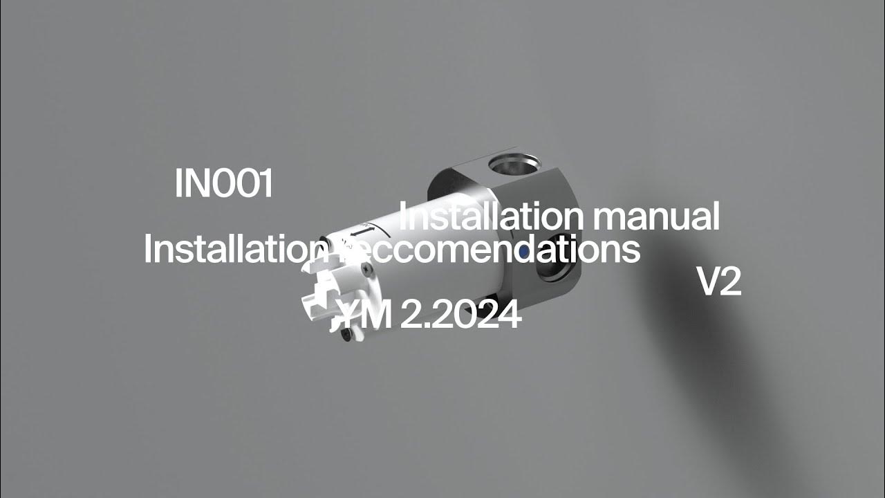 IN001 Installation instruction. English version. - YouTube