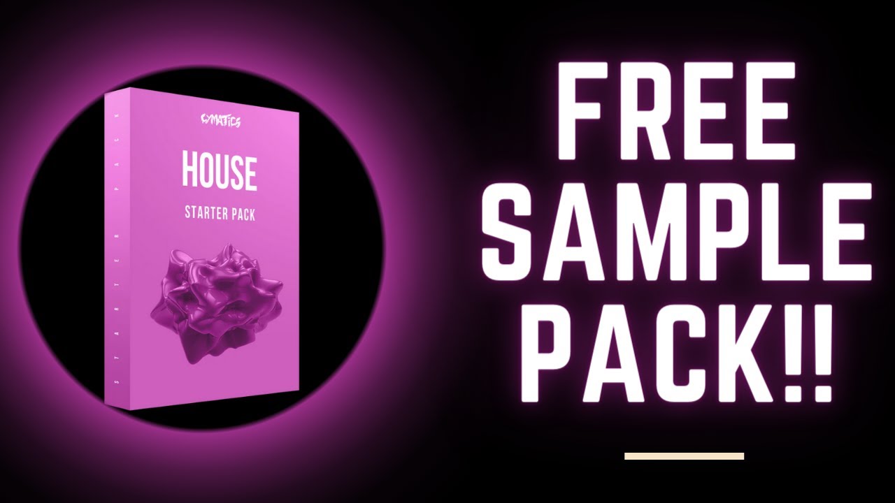 FREE CYMATICS SAMPLE PACK - HOUSE STARTER PACK - YouTube
