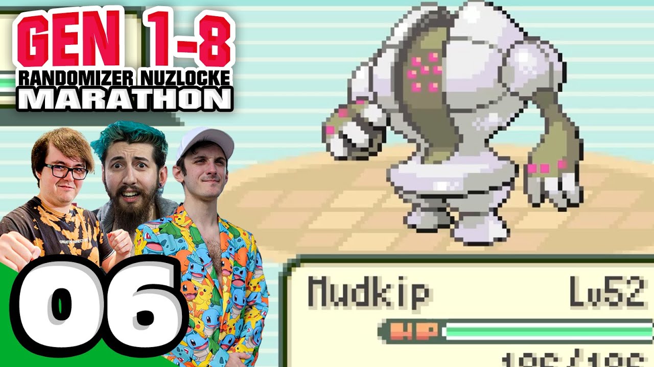 Pokémon Gen 1-8 Randomizer Nuzlocke #6 [Marathon] - YouTube
