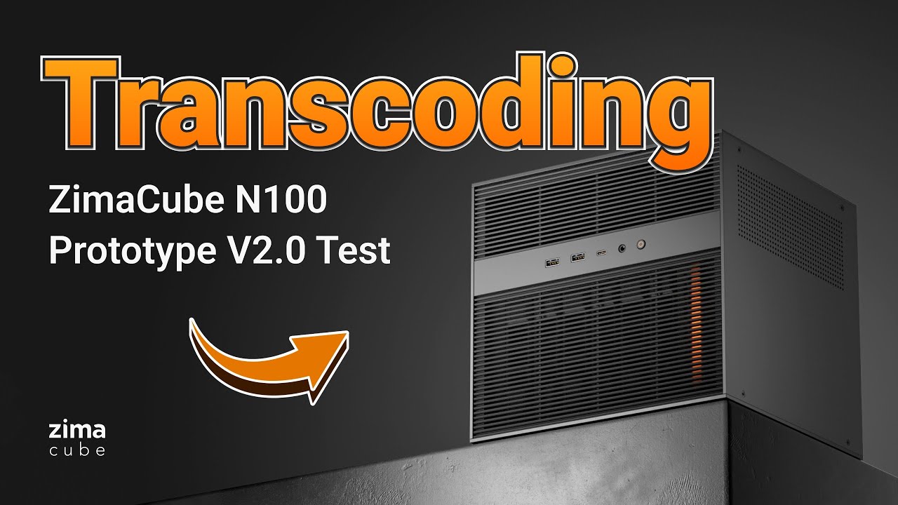 Zimacube Performance Testing Transcoding Youtube 9302
