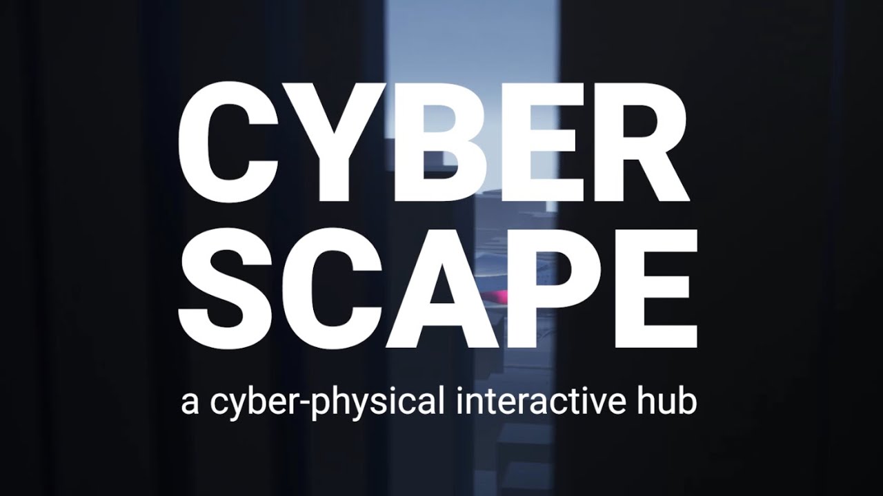 Cyberscape: a cyber-physical interactive hub - YouTube