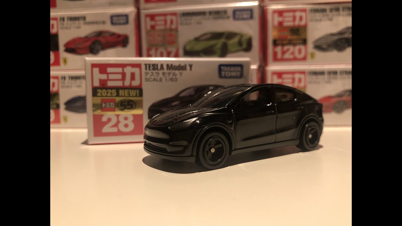Tomica 28 Tesla Model Y - YouTube