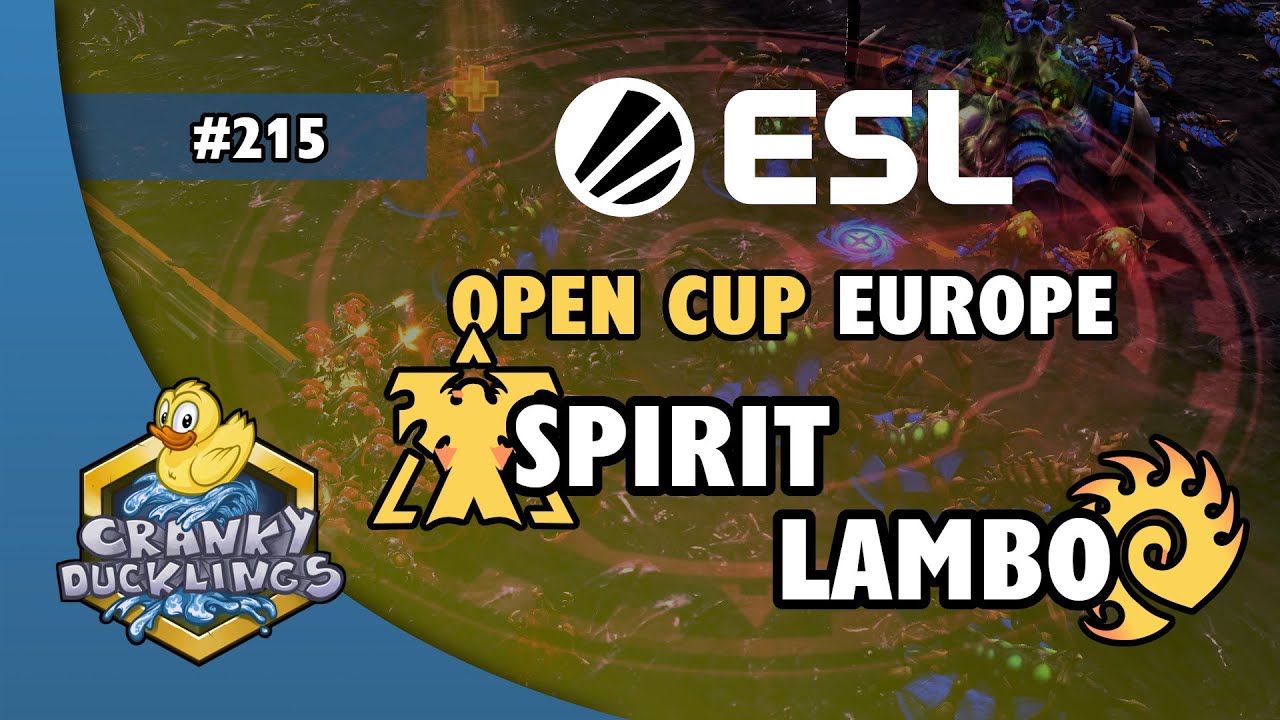 Spirit vs Lambo - TvZ | ESL Open Cup #215 Europe | Weekly EPT StarCraft ...