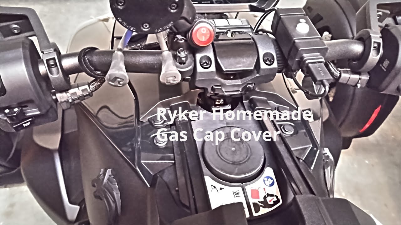 Ryker Homemade Gas Cap Cover - YouTube