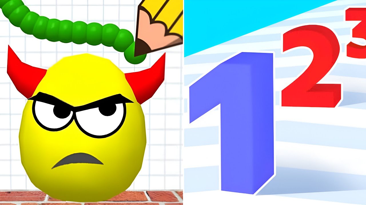 Draw To Smash Vs Number Master - Android iOS Mobile Game, Draw To Smash ...
