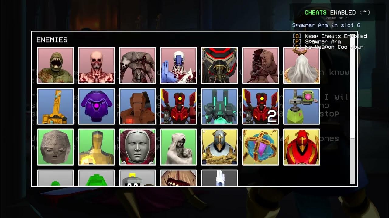 Spawing enemies in during the ULTRAKILL cutscene - YouTube