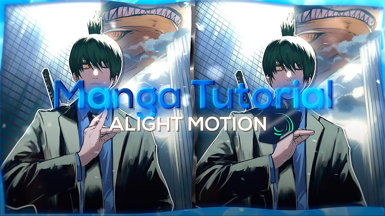 MANGA TUTORIAL TRANSITION | AE INSPIRED | ALIGHT MOTION - YouTube