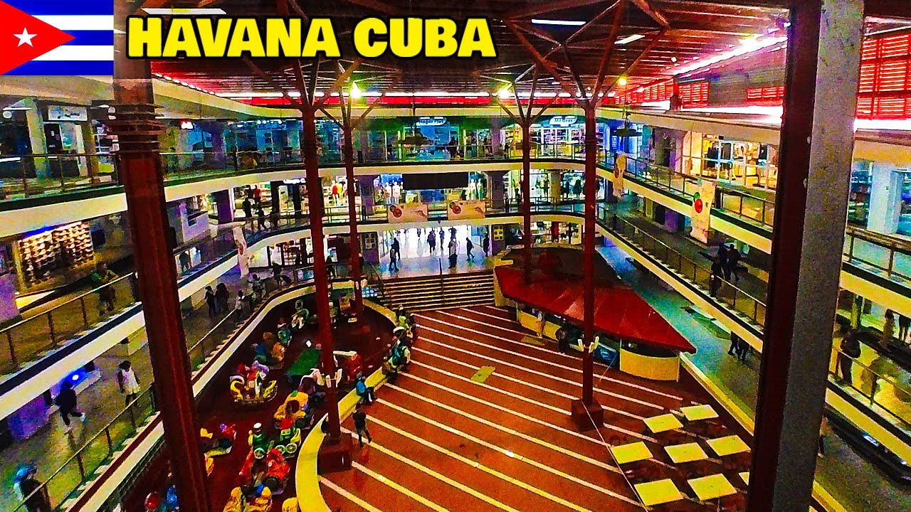 Havana Cuba Walking Tour 23 - Carlos III Supermarket - YouTube