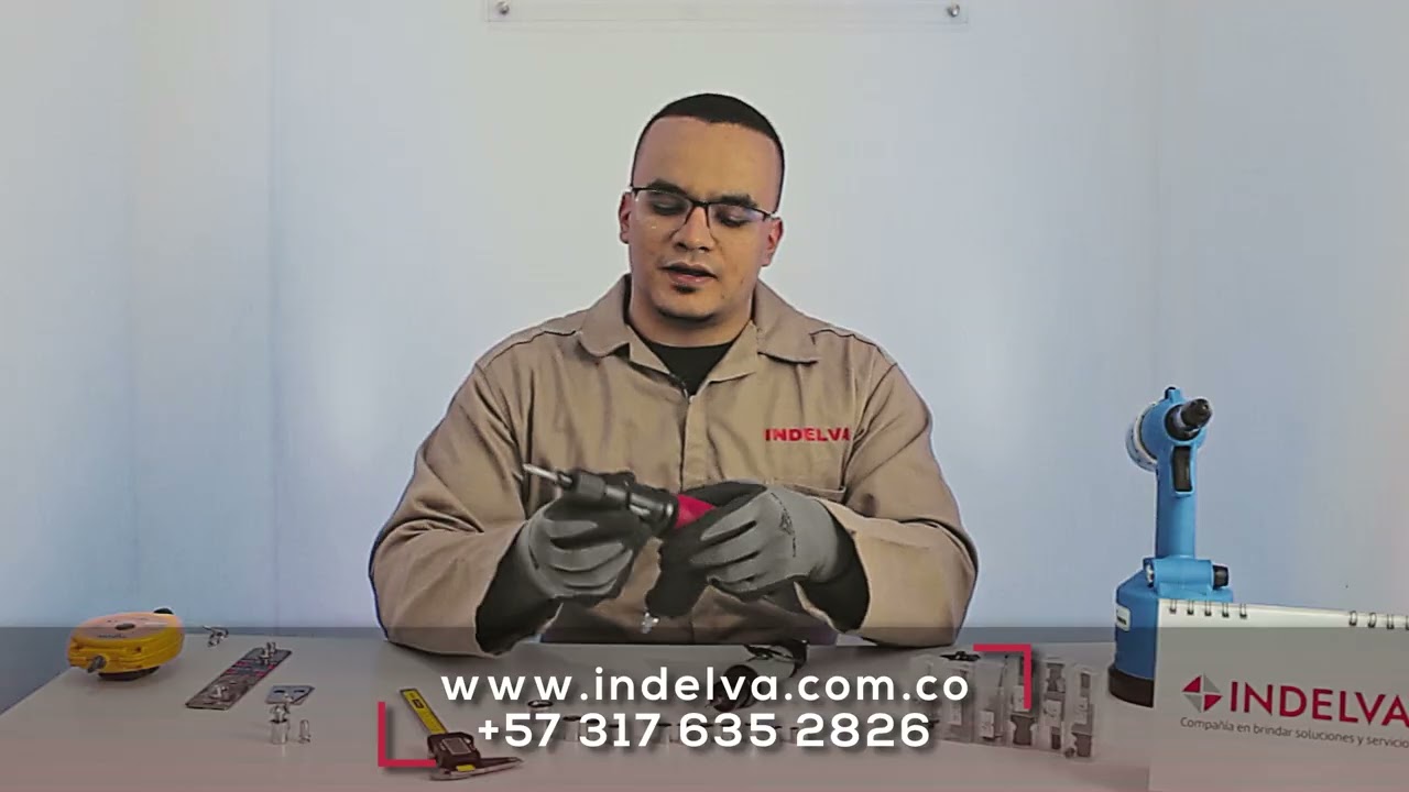 INDELVA - Atornilladores neumáticos con control de torque - YouTube
