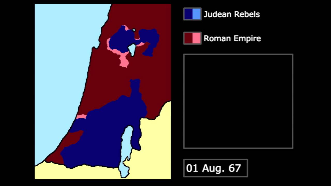 [Wars] The First Jewish-Roman War (66-73): Every Month - YouTube