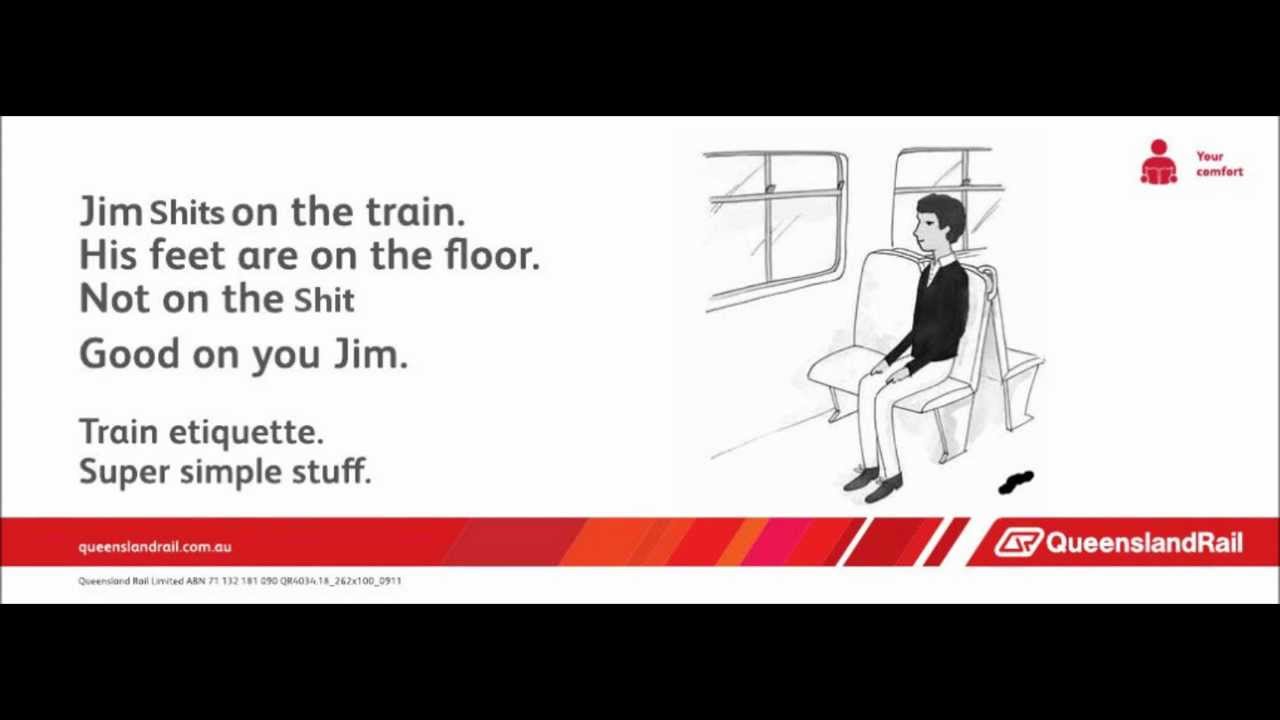 train etiquette super simple stuff - Jim - YouTube