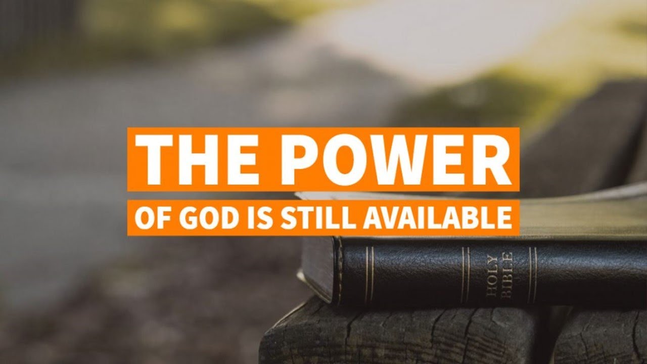 Sermon_The Power Of God Is Still Available_12 February 2023_Jan-Louis ...