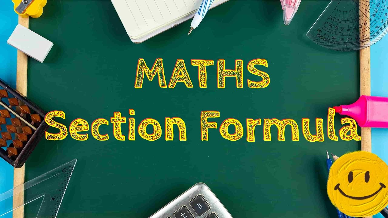 Maths - Section Formula - YouTube