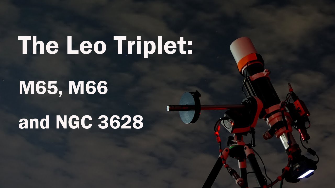 LEO TRIPLET: M65, M66 and NGC 3628 - YouTube