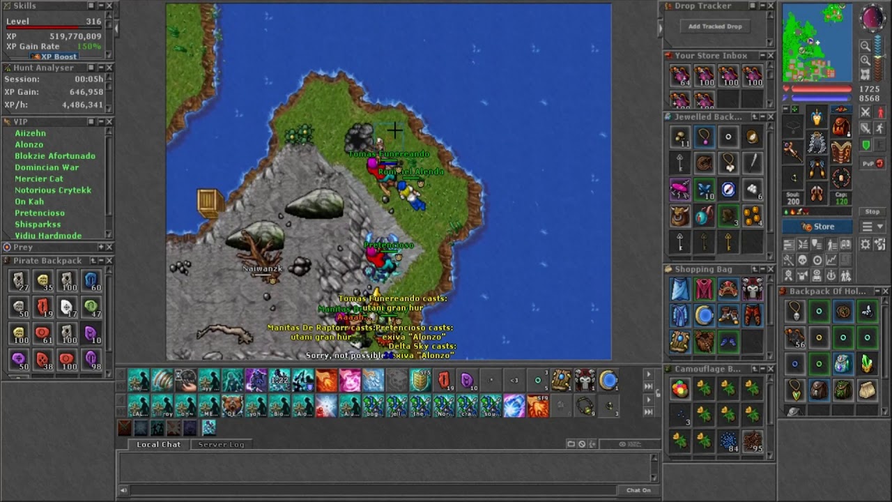 Tibia Funera - Edron South Gate Fight - 27/08/2019 - YouTube