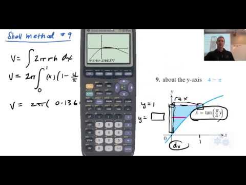 AP Calculus (30L) Shell Method Example #4 - YouTube