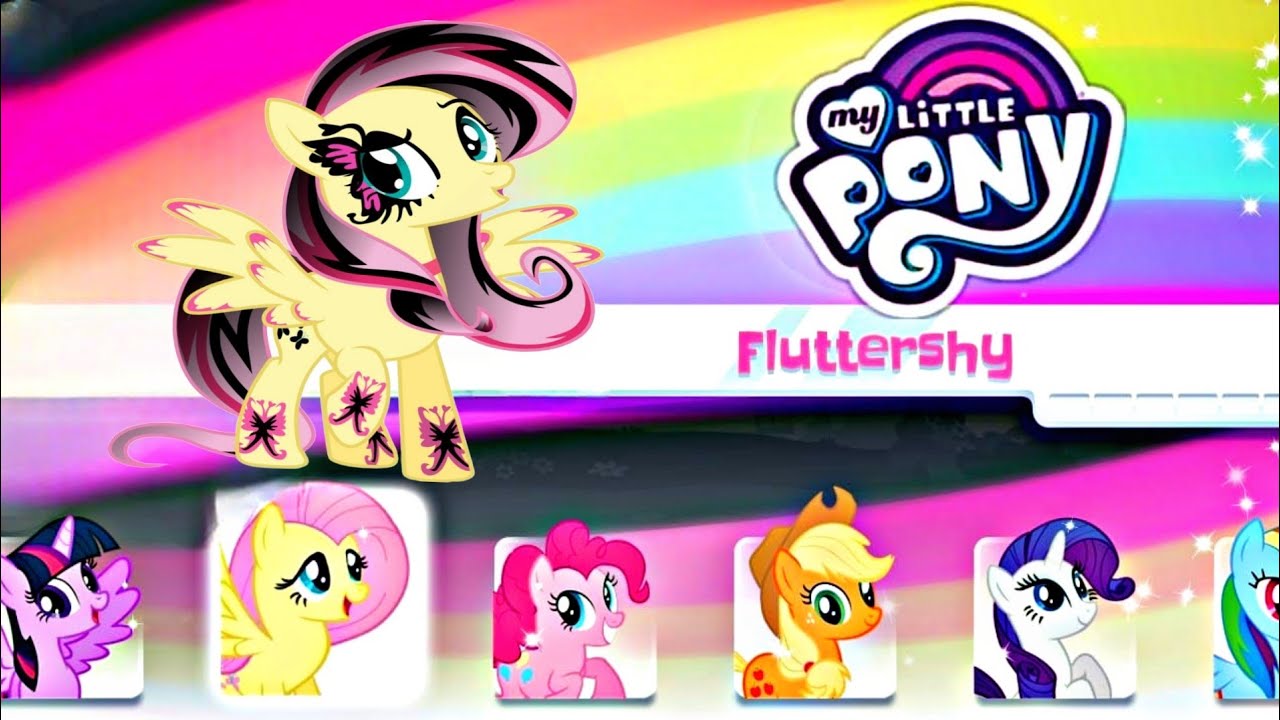 Fluttershy Best Run Ever 💪 In My Little Pony 🦄 Rainbow Runners 🤩 - YouTube