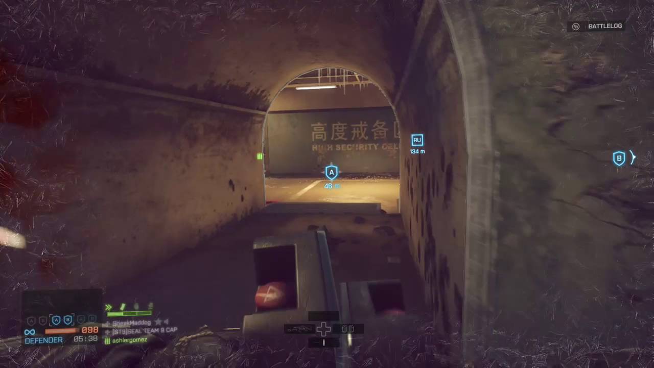 Battlefield 4 - BF4 Defibrillator kill - YouTube