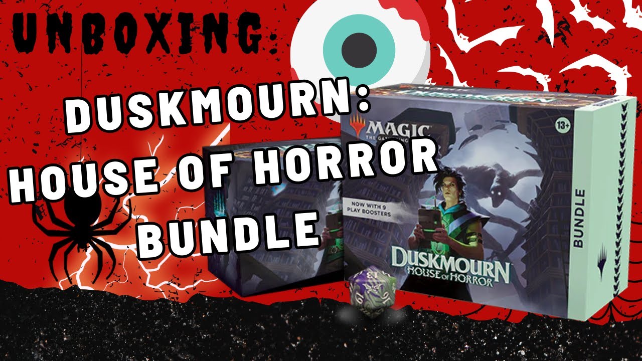 📼 Unboxing: Duskmourn Bundle 😈🧿👻 - YouTube
