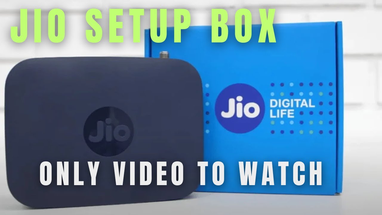 Jio Setup box unboxing, remote Use, how to use, Pros & Cons review in ...