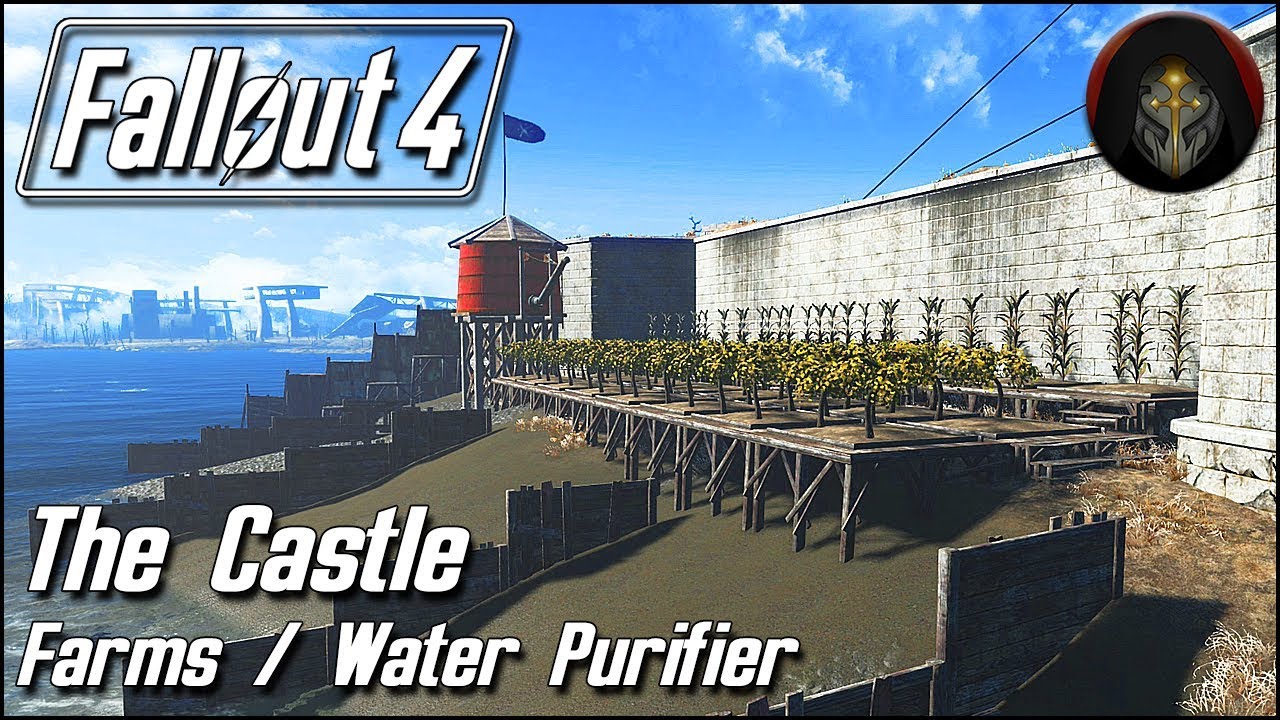 Fallout 4 | THE CASTLE - Costal Farm Build - YouTube