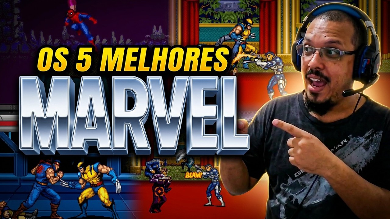 Os 5 Melhores Jogos de Super Heróis da Marvel no Mega Drive! - YouTube