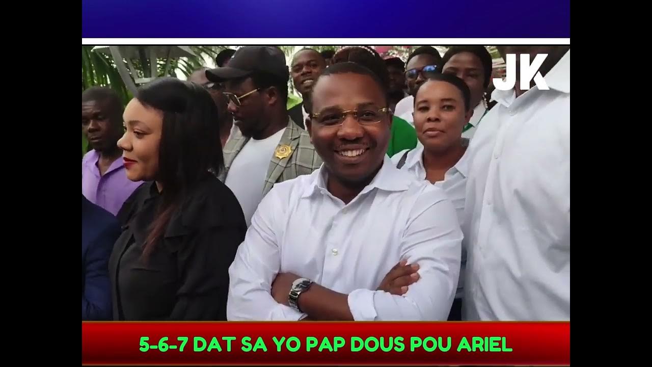 PM CLAUDE Tranble Primature nan Men ARIEL jodia 7 Fev PA gen Wout Pa Bwa Se Devan KAY ARIEL ...