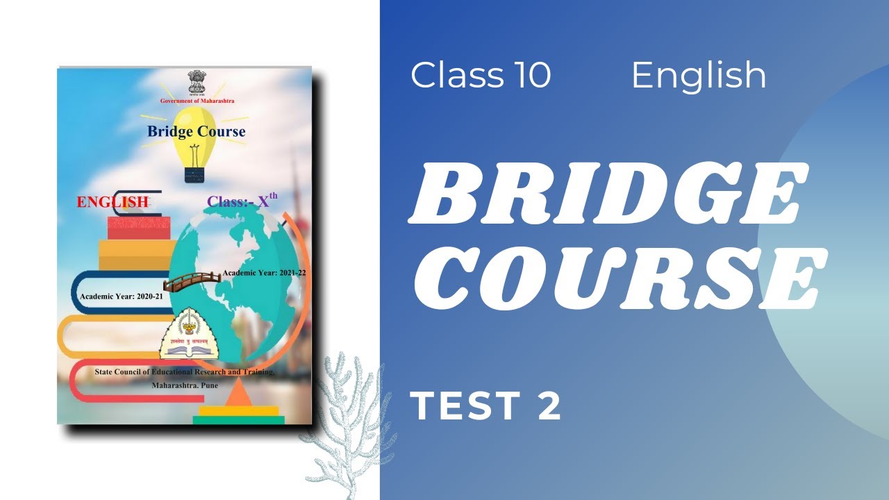 Bridge Course Class 10th English Test 2 Urdu Medium | Bridge Course ...