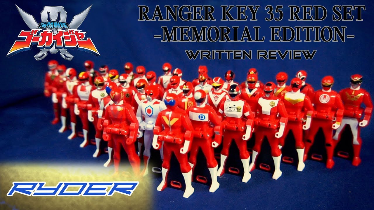 Ranger Key 35 Red Set -MEMORIAL EDITION- Written Review - Ryder - YouTube