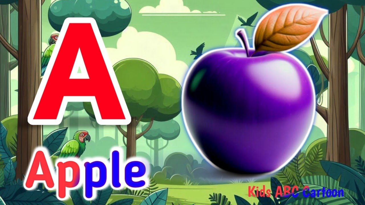 Phonics Song 2 with TWO Words in 3D - A For Airplane - ABC Alphabet Songs B61 - YouTube