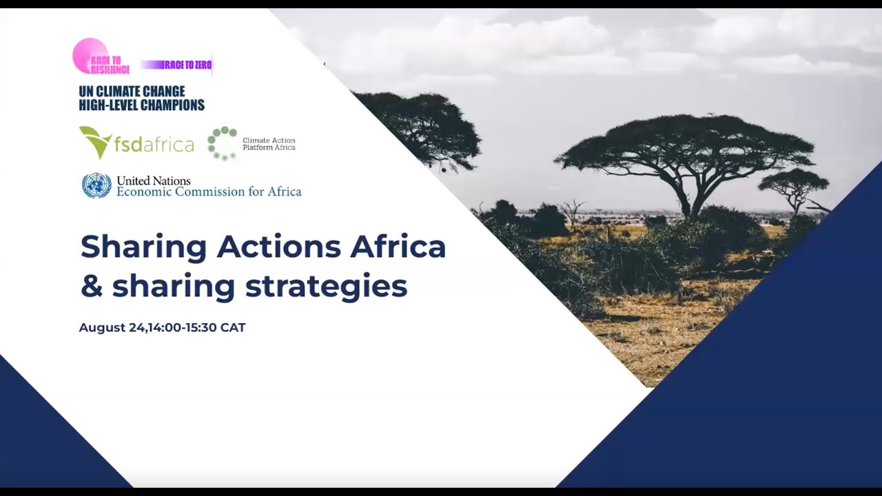 Sharing Actions Africa & Sharing Strategies Meeting - YouTube