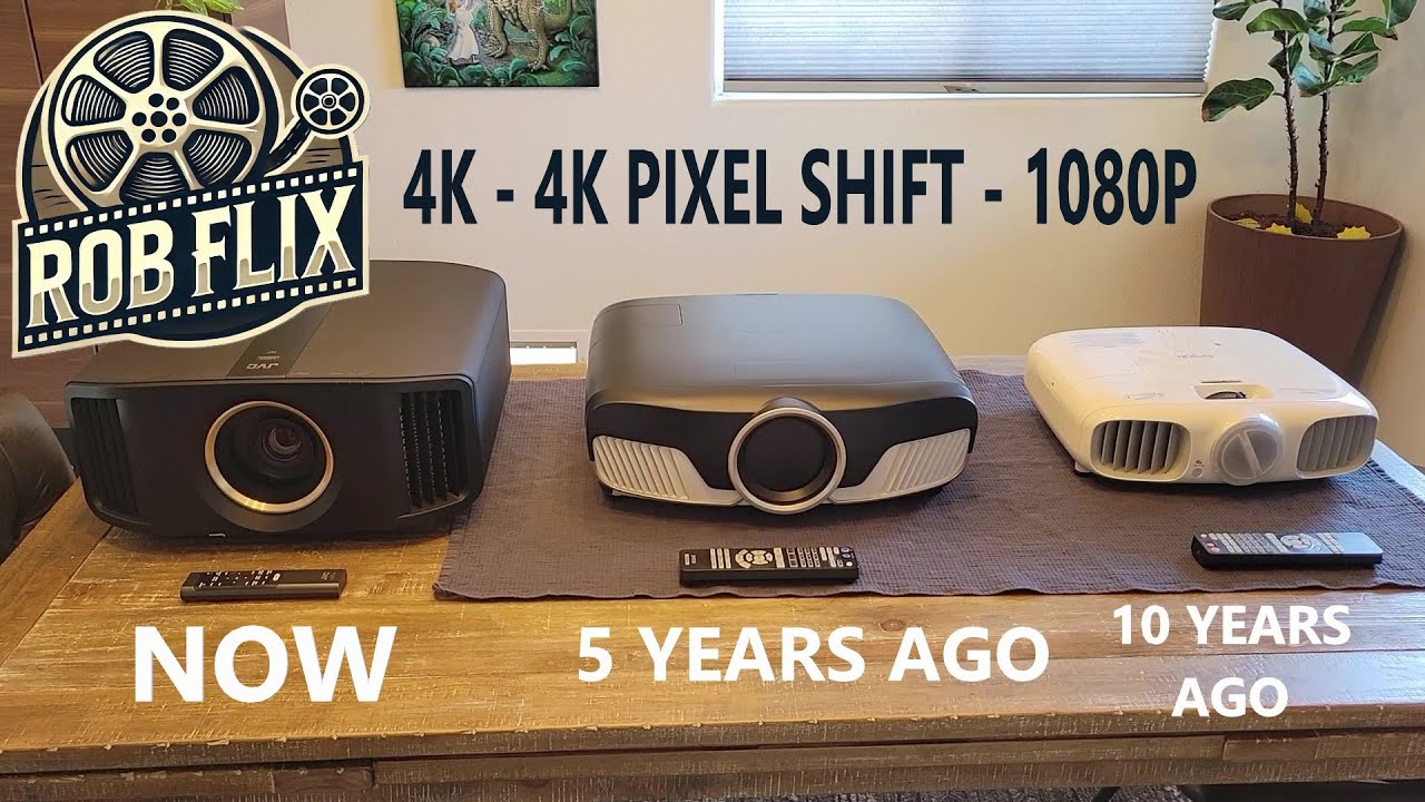 The Evolution of My Home Theater Projectors In Over 10 Years - YouTube