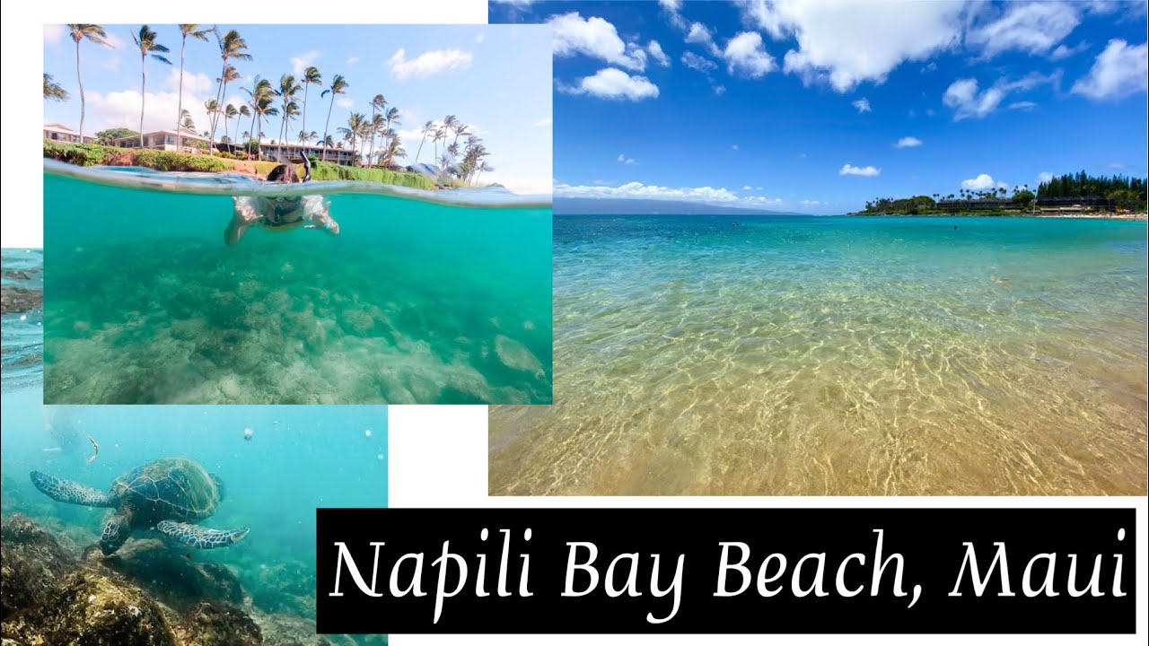 Napili Bay Beach, Maui Hawaii - YouTube