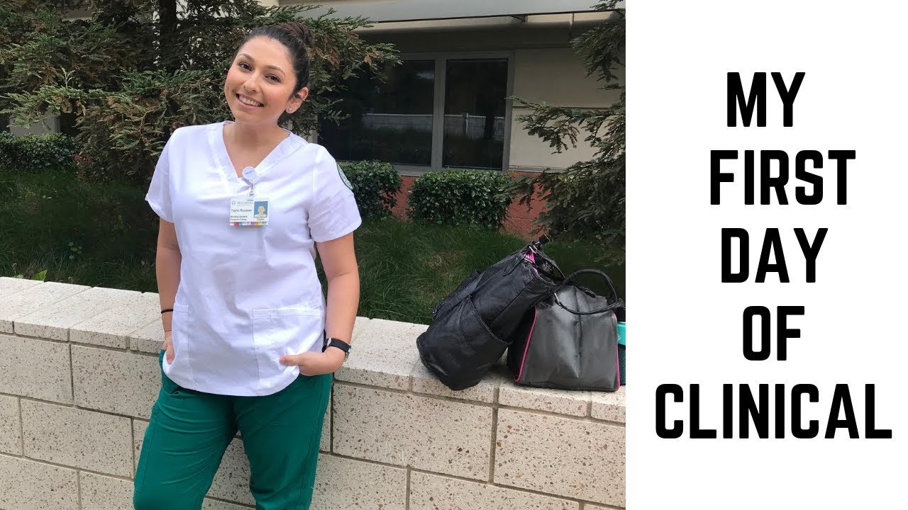 MY FIRST DAY OF CLINICAL - YouTube