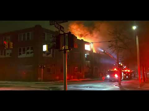 Fire in Flint Michigan - YouTube