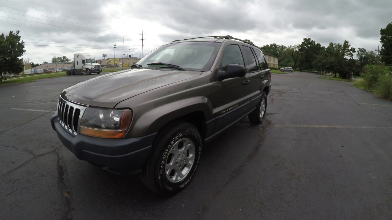4K Review 2000 Jeep Grand Cherokee Laredo 4.0L 4WD Virtual Test-Drive ...