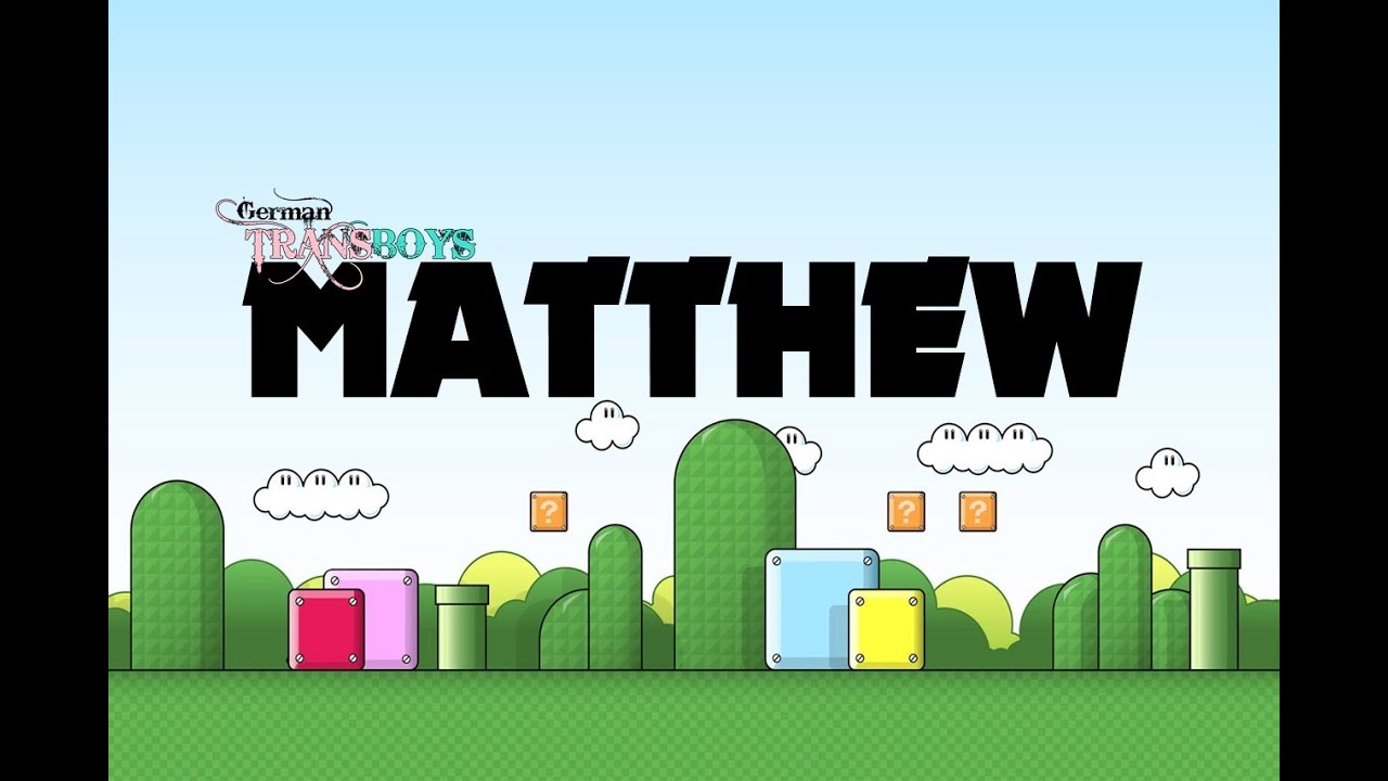 GAMER?! || Matthew - YouTube