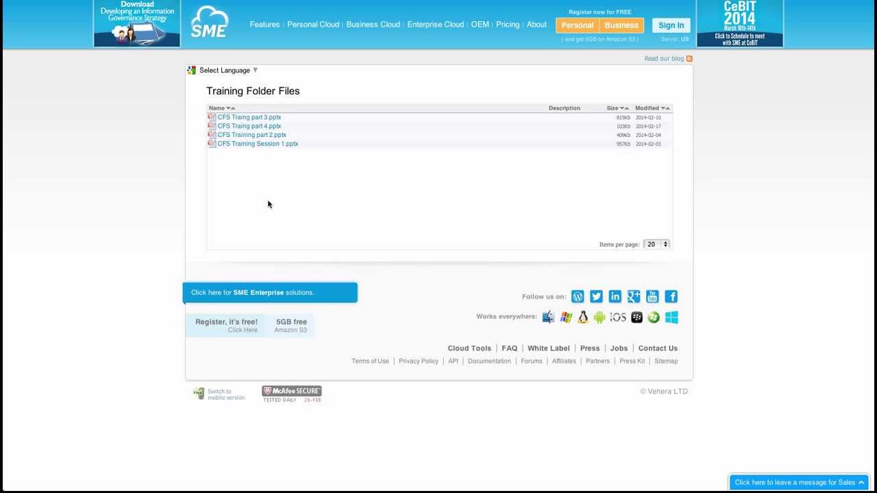 Cloud Storage Folder Sharing - YouTube