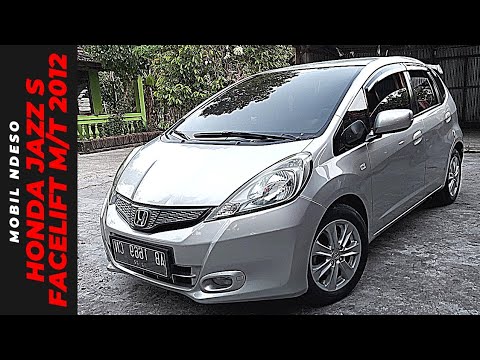 dijual Honda jazz S facelift manual th 2012 | jazz GE8 | jazz mmc - YouTube