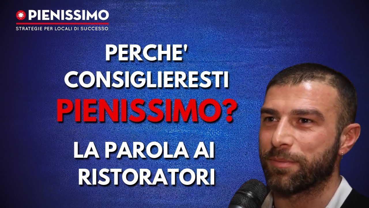 Perchè consiglieresti Pienissimo? La parola ai ristoratori che ...