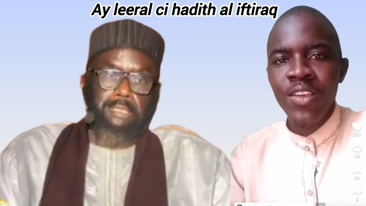 Leeral li dr ahmed lo wax ci hadith al iftiraq ak Oustaz Moustapha ...