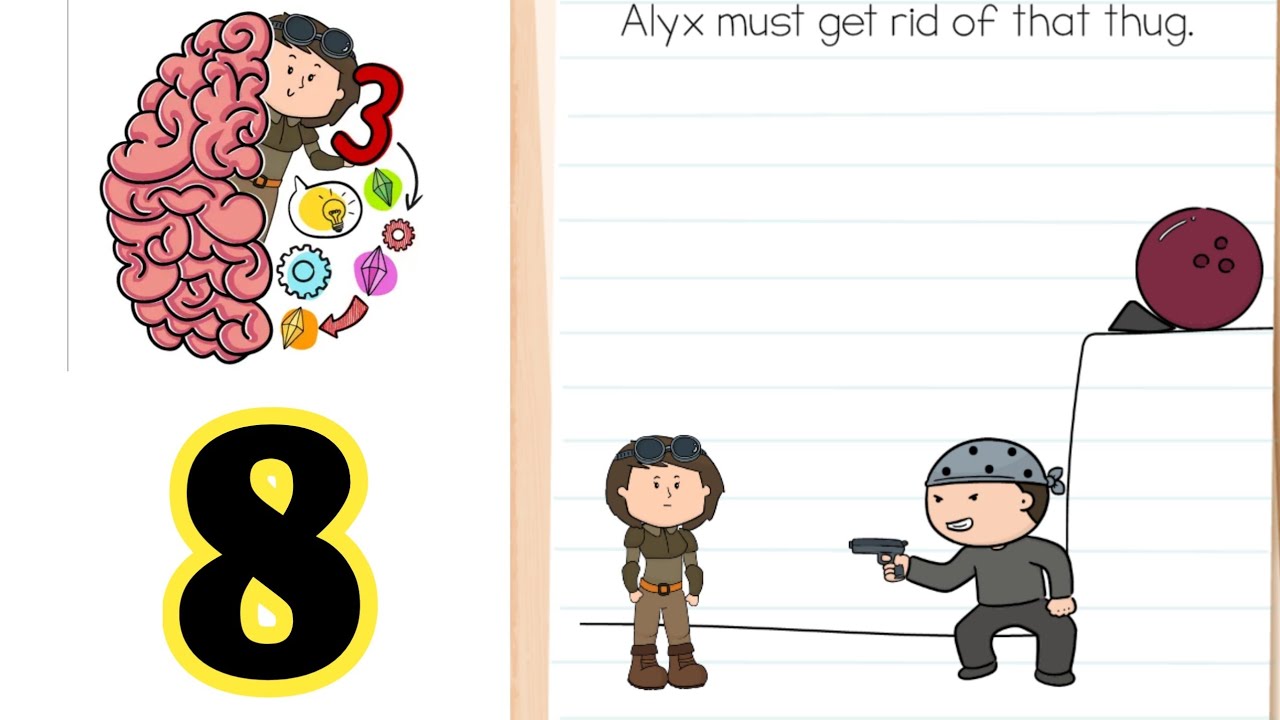 Brain Test 3 Tricky Quests Level 8 - YouTube