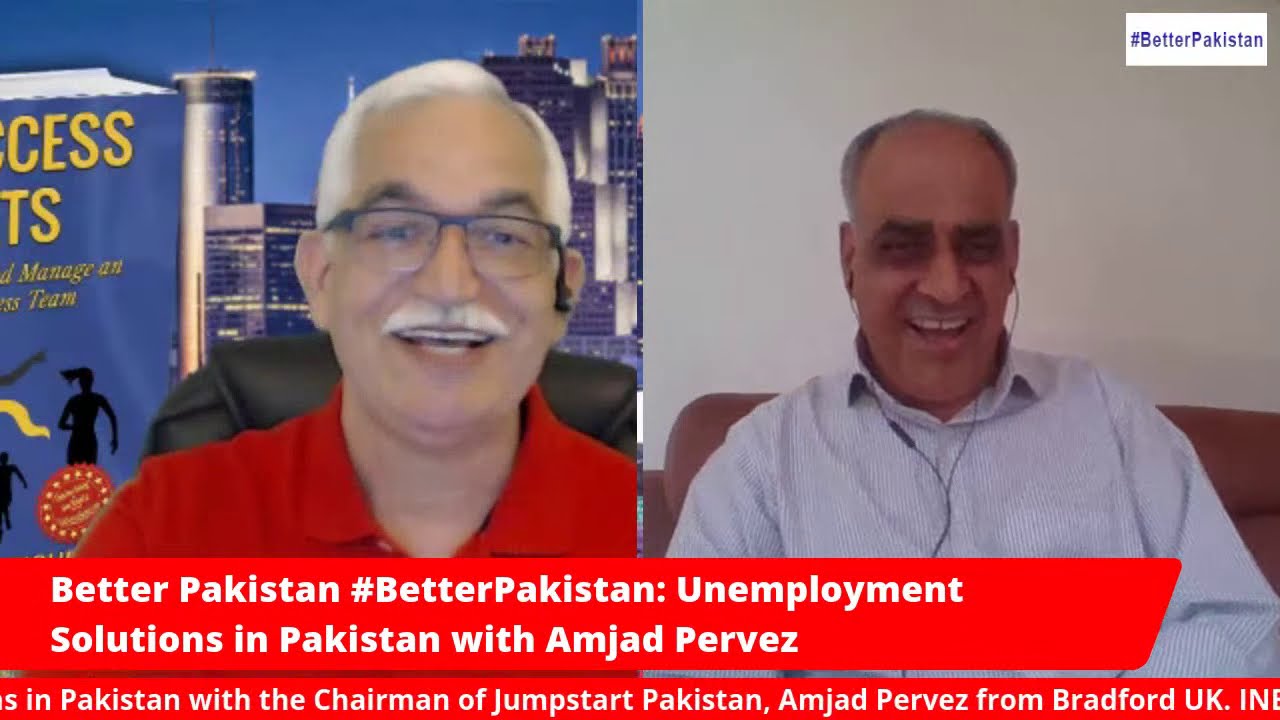 Unemployment Solutions in Pakistan | Better Pakistan #BetterPakistan ...