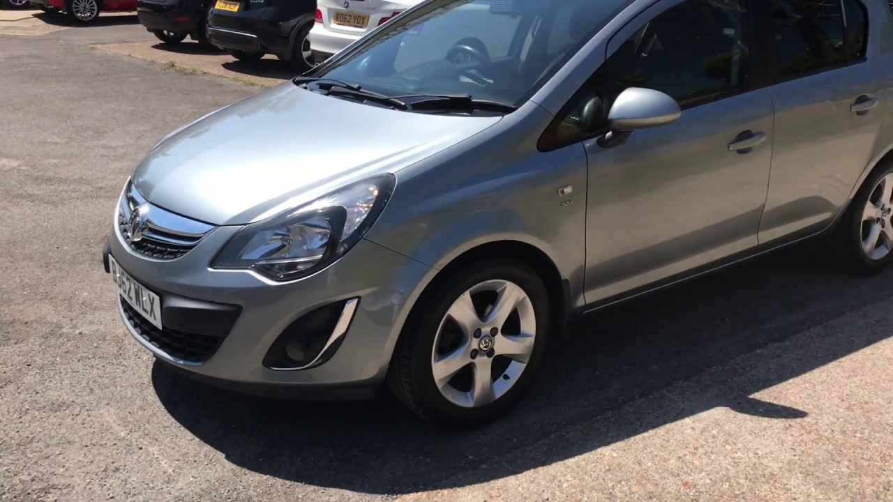 2012 Vauxhall Corsa 1.2 i 16v SXi 5dr Petrol Manual Silver Hatchback ...