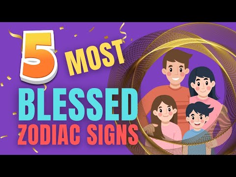 5 Most Blessed Zodiac Signs | Ziggy Natural - YouTube