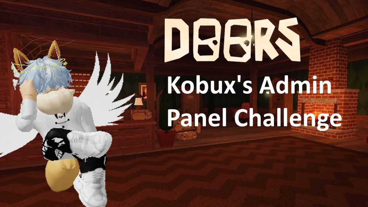 Roblox LIVE🔴| Face the challenge... DOORS Kobux's Admin Panel ...